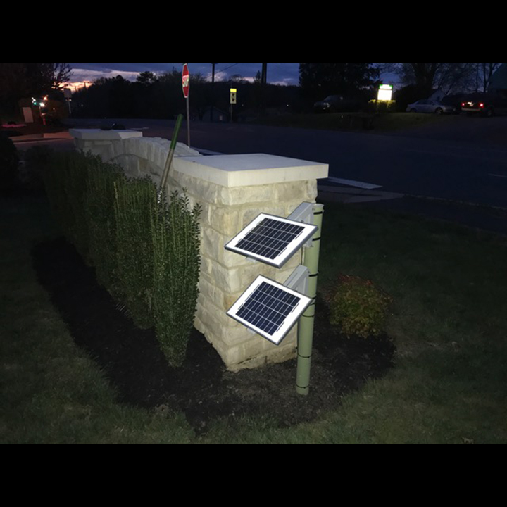 Solar Sign Lights - Photo Gallery