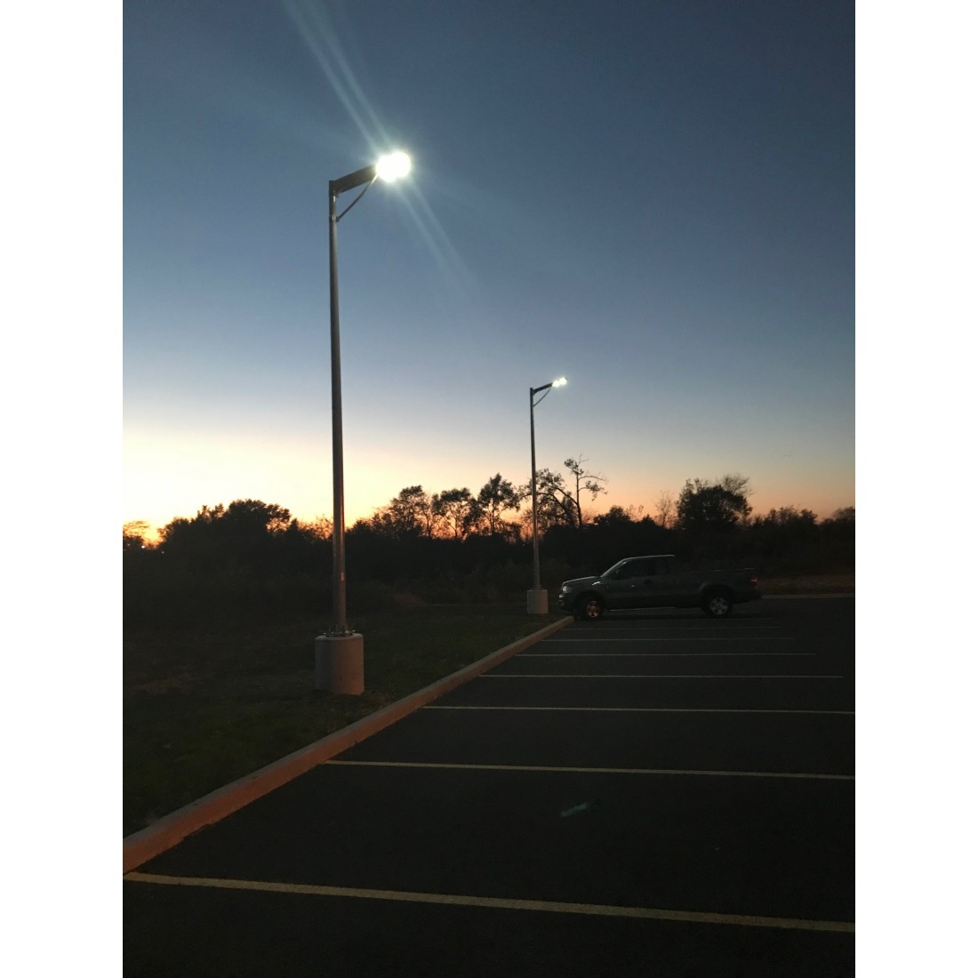 SL28 20W to 40W All In One Solar Street Light - Without Pole