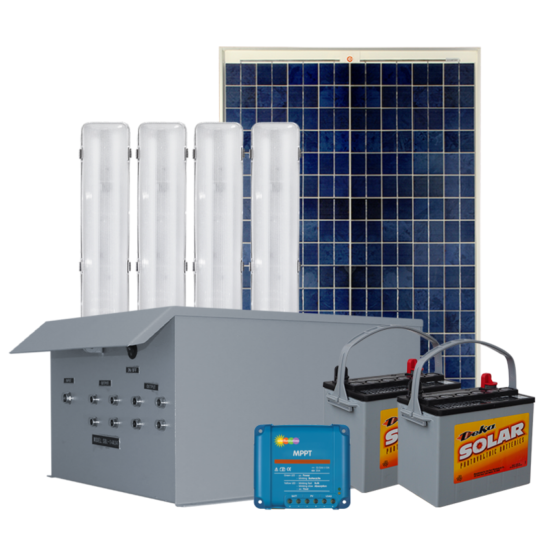 FL20 Solar Shelter / Covered Walkway / Canopy Light Kit