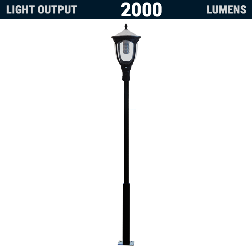 Solar Lamp Posts, Pole and Column Lights | Solar Illuminations