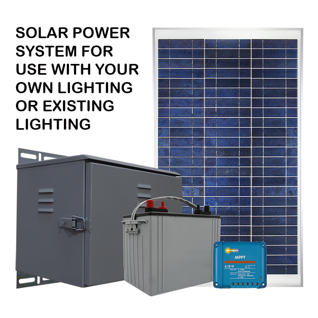 RS02 Solar Sign Light Power System