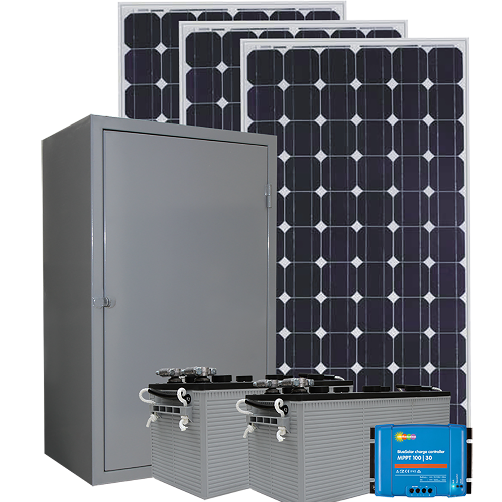 RS06 Remote Solar Power System - 1,400Wh/Day
