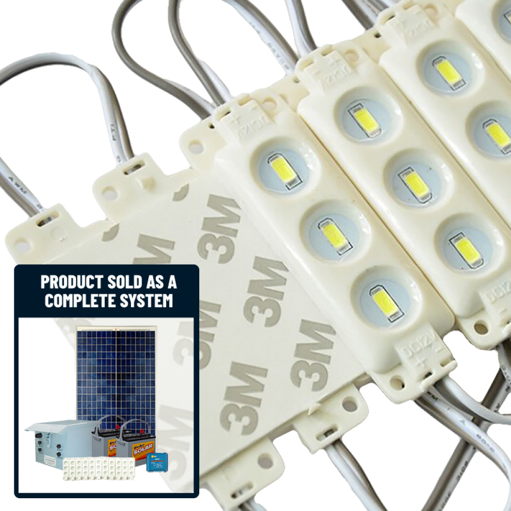 FL22 Solar Sign Light System, With LED Modules