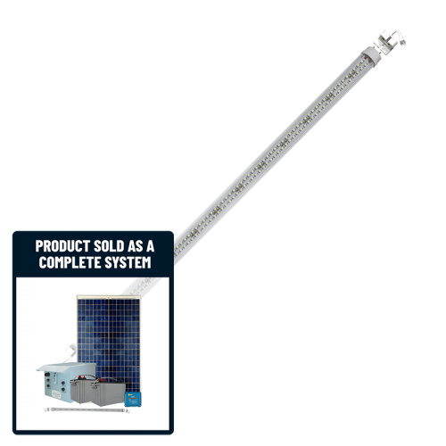 Outdoor Solar Powered LED Sign Lights | Commercial Lighting Systems