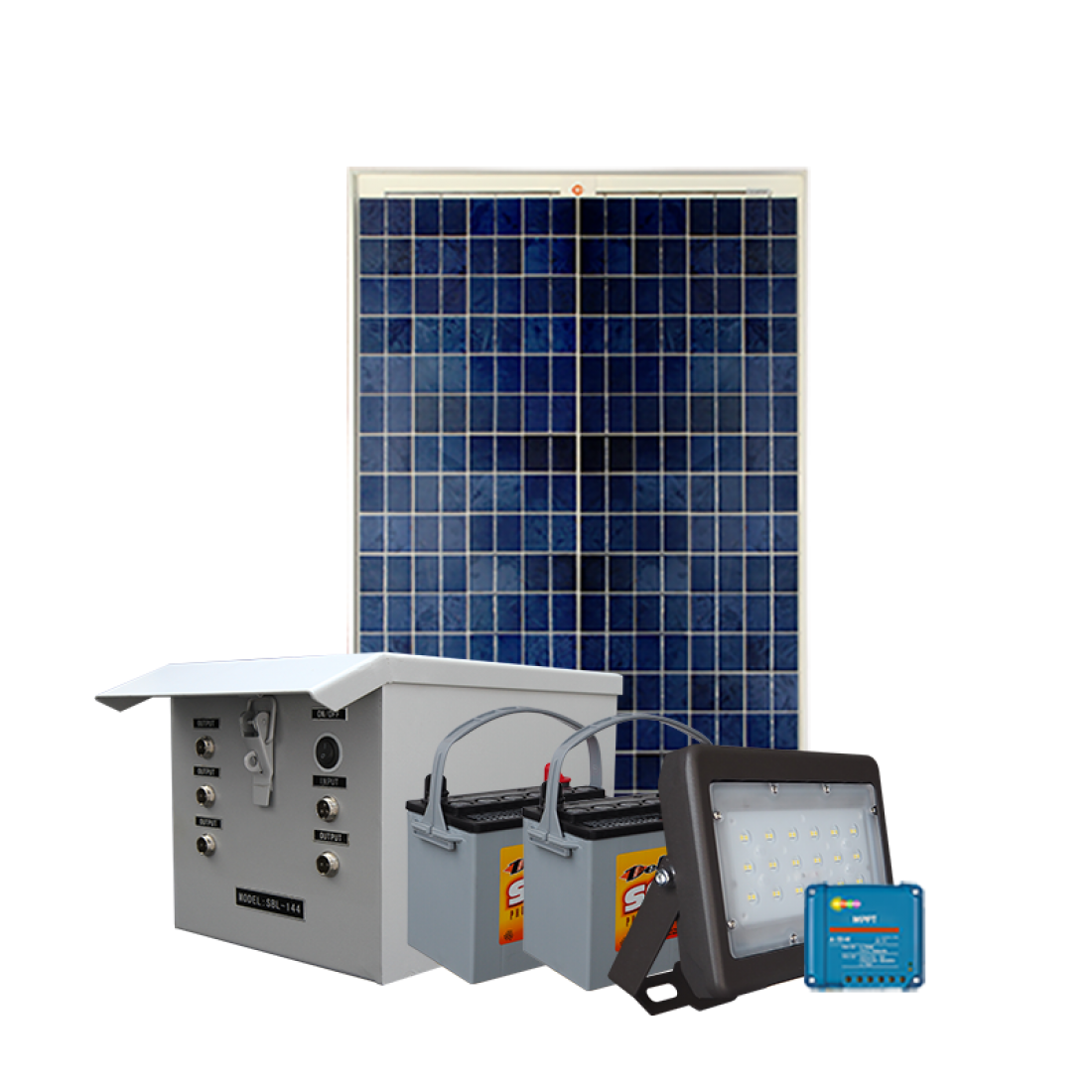 SL09 Solar Panel Flood Light - 10W/20W/30W LED