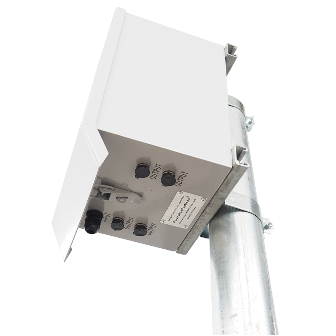 SP13 Battery Box Mounting Kit - For Round Poles and Posts